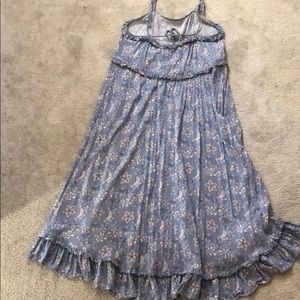 Spell | Dresses | Spell Designs Celestial Midi Strappy Blue Dress ...